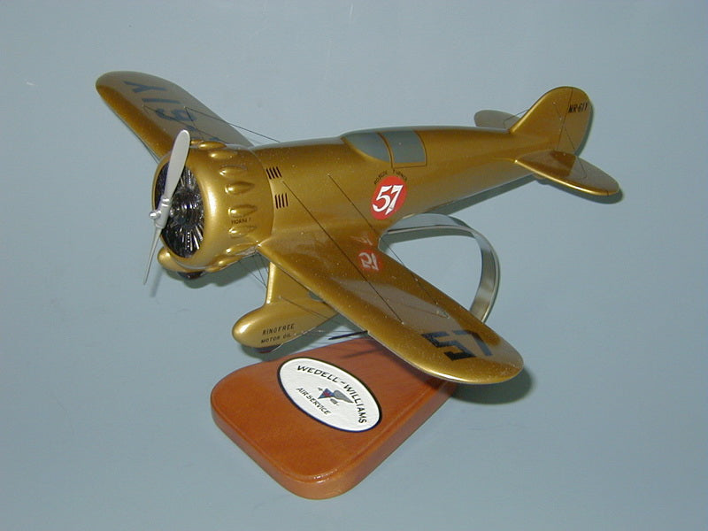 Wedell Williams 57 Airplane Model – MAM - Scalecraft