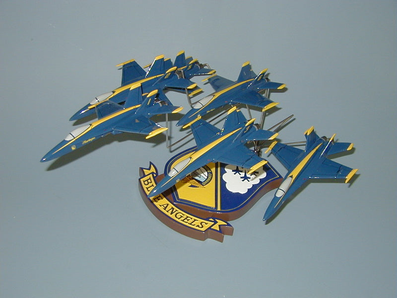 F-18 Hornet / Blue Angels Airplane Model – MAM - Scalecraft
