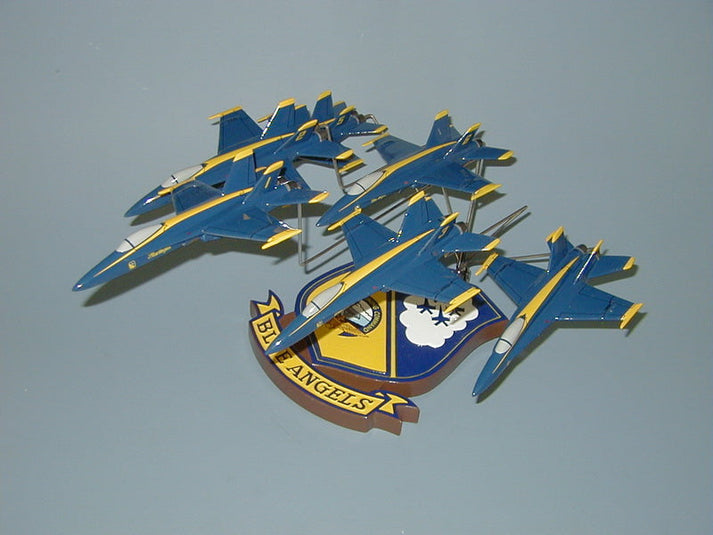 F-18 Hornet / Blue Angels Airplane Model – MAM - Scalecraft