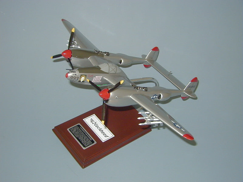 P-38 Lightning // "Marge" Airplane Model – MAM - Scalecraft