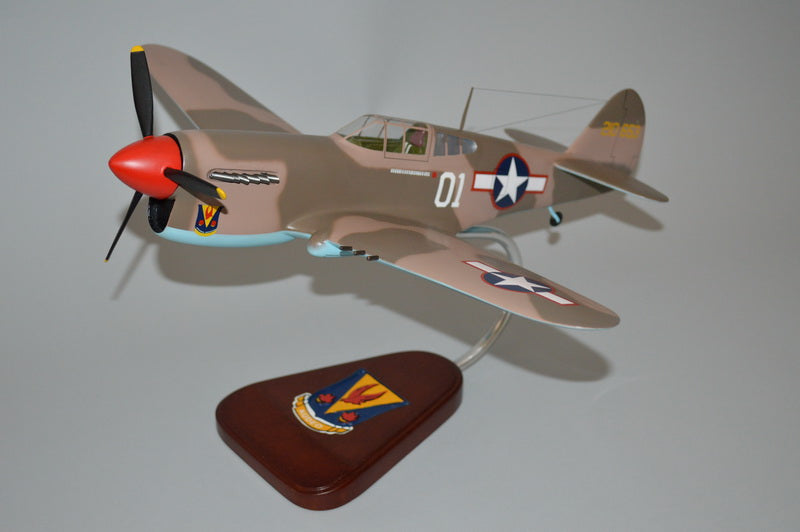 P-40 Warhawk / Clear Canopy Airplane Model – MAM - Scalecraft