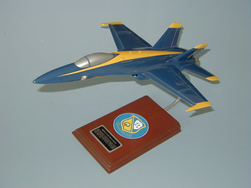 F-18 Hornet / Blue Angel Airplane Model – MAM - Scalecraft