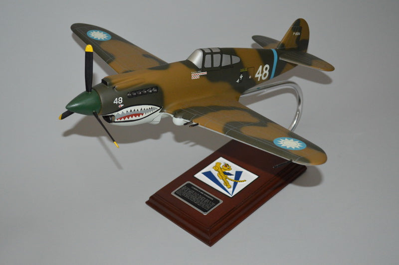 P-40 Tomahawk - Flying Tigers Airplane Model – MAM - Scalecraft