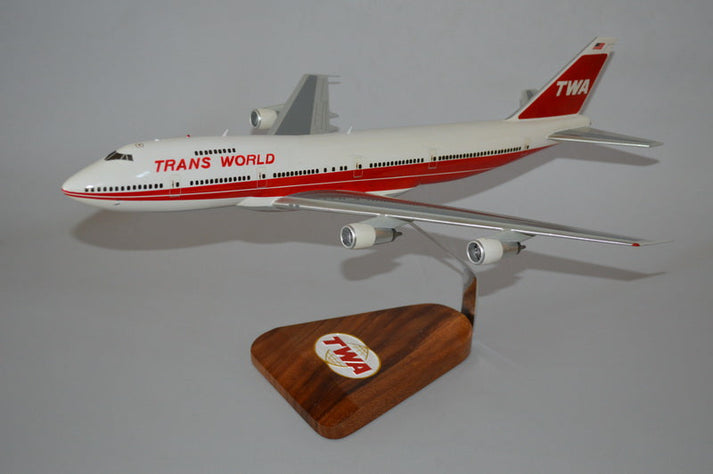Boeing 747 / TWA Airplane Model – MAM - Scalecraft