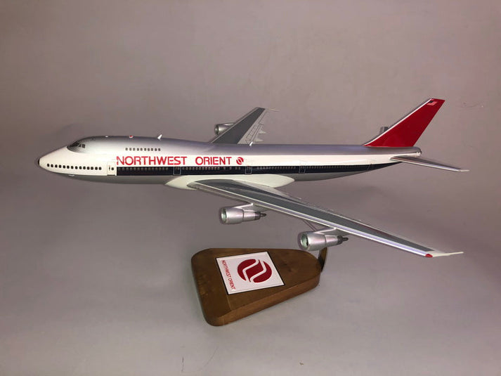 Boeing 747 / Northwest Orient Airplane Model – MAM - Scalecraft