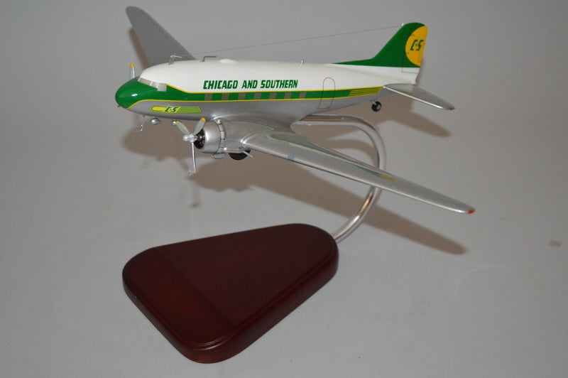 DC-3 / Chicago and Southern Airplane Model – MAM - Scalecraft