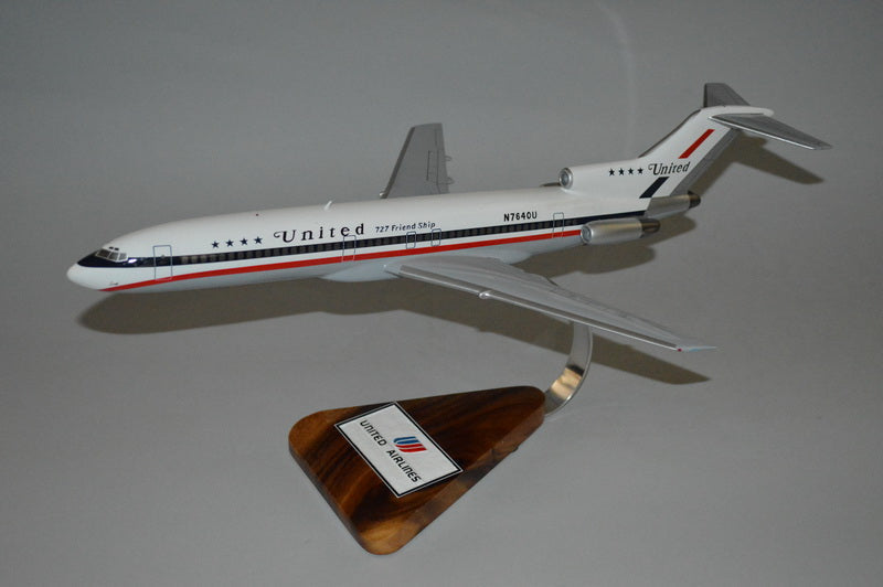 Boeing 727 / United Airlines Airplane Model – MAM - Scalecraft